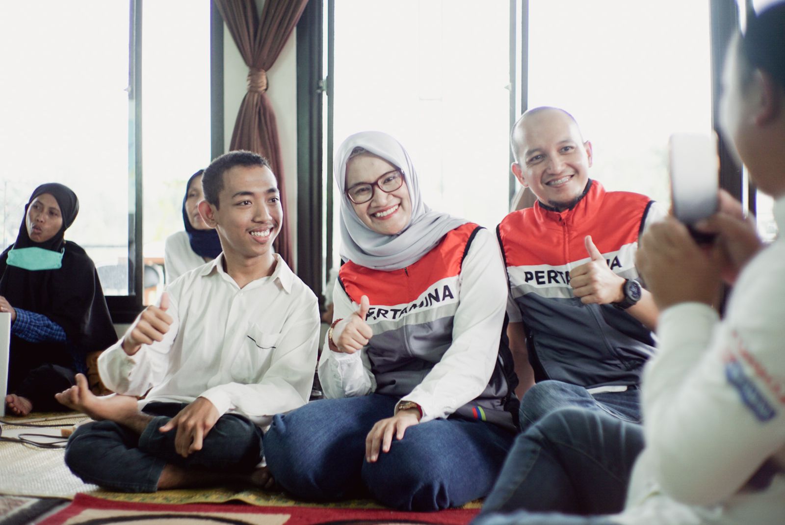 Perwira Penggerak Pertamina Belajar Membatik di Workshop Sriekandi ...