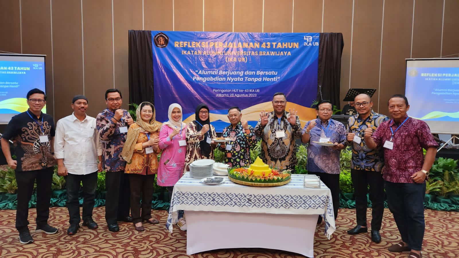 Refleksi 43 Tahun IKA UB Bakal Kedepankan Menabur Kebaikan dan Berlomba ...
