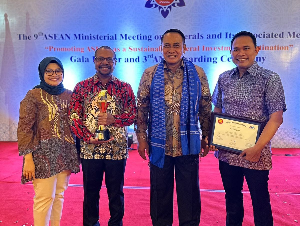 Terbaik di Asia Tenggara, PT Freeport Indonesia Raih Penghargaan Good ...