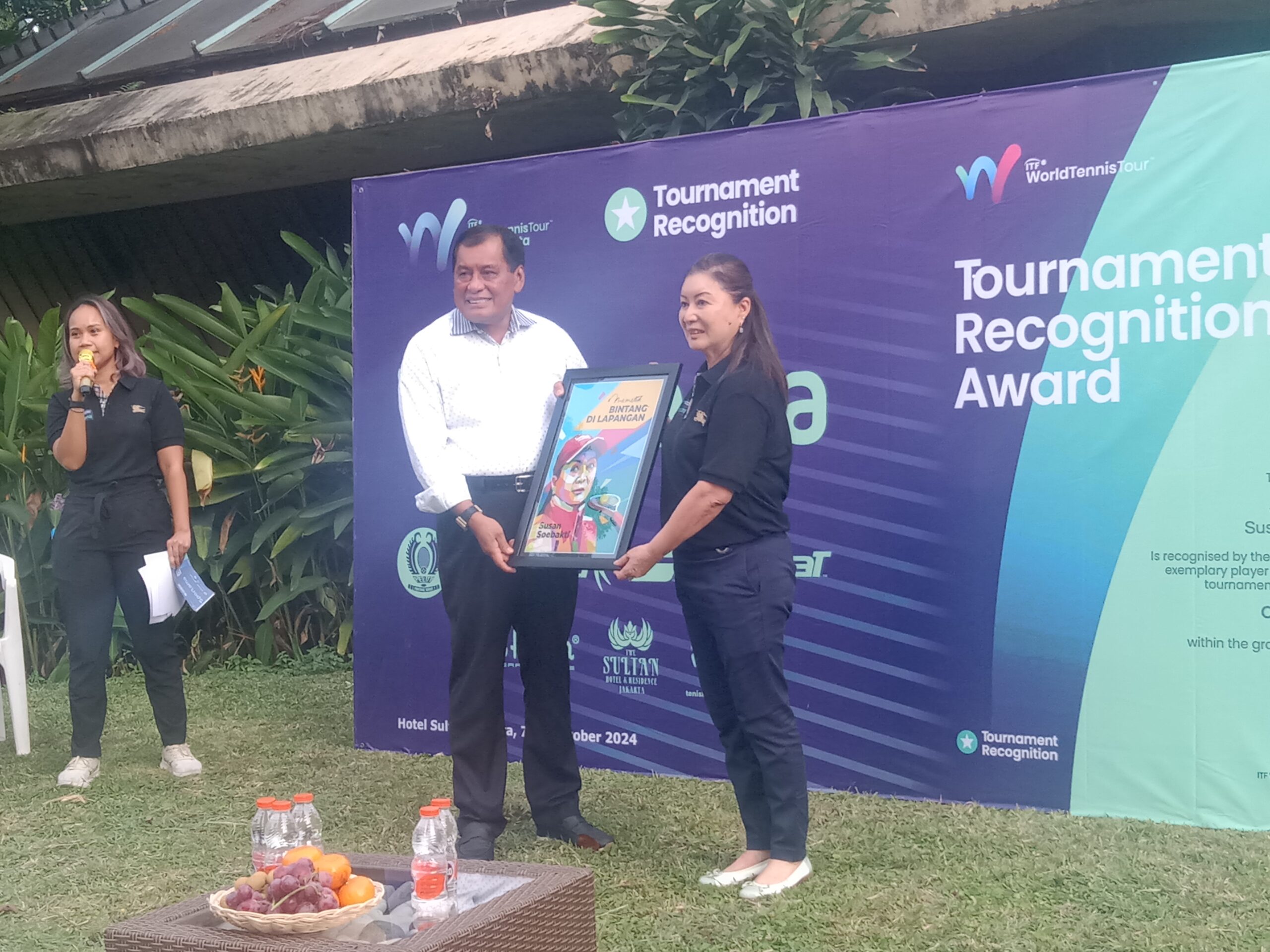 Sportama ITF J30 Jakarta Raih ITF Tournament Recognition Award 2024, Nurdin Halid: Ini buah dari ...