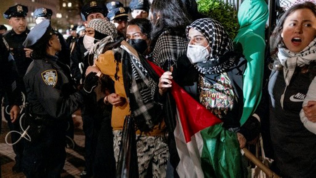Universitas Columbia Skors dan Keluarkan Mahasiswa Pro-Palestina - Ipol.id