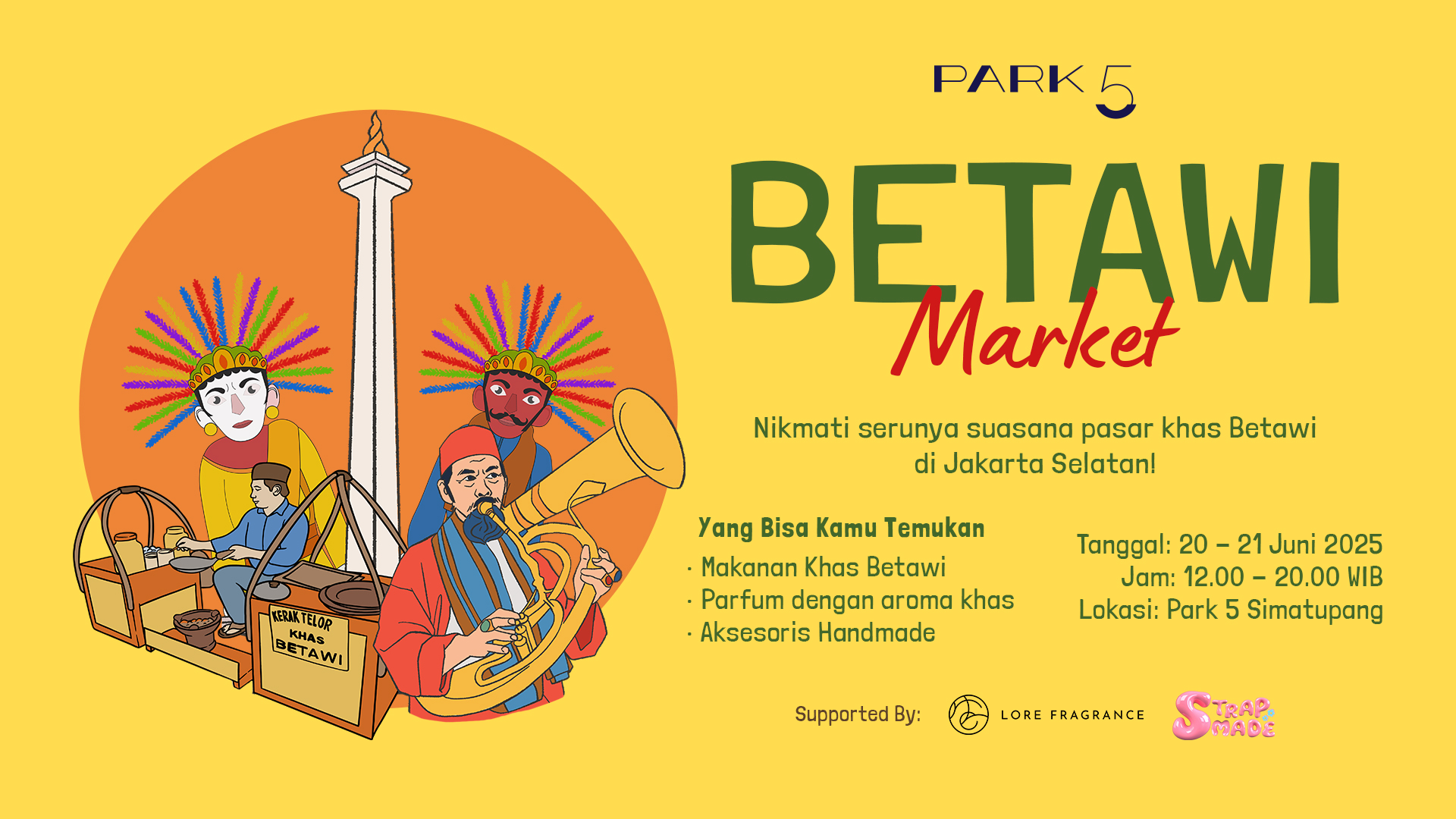 Park 5 Simatupang Padukan Budaya, Kuliner, dan Produk Lokal lewat ...