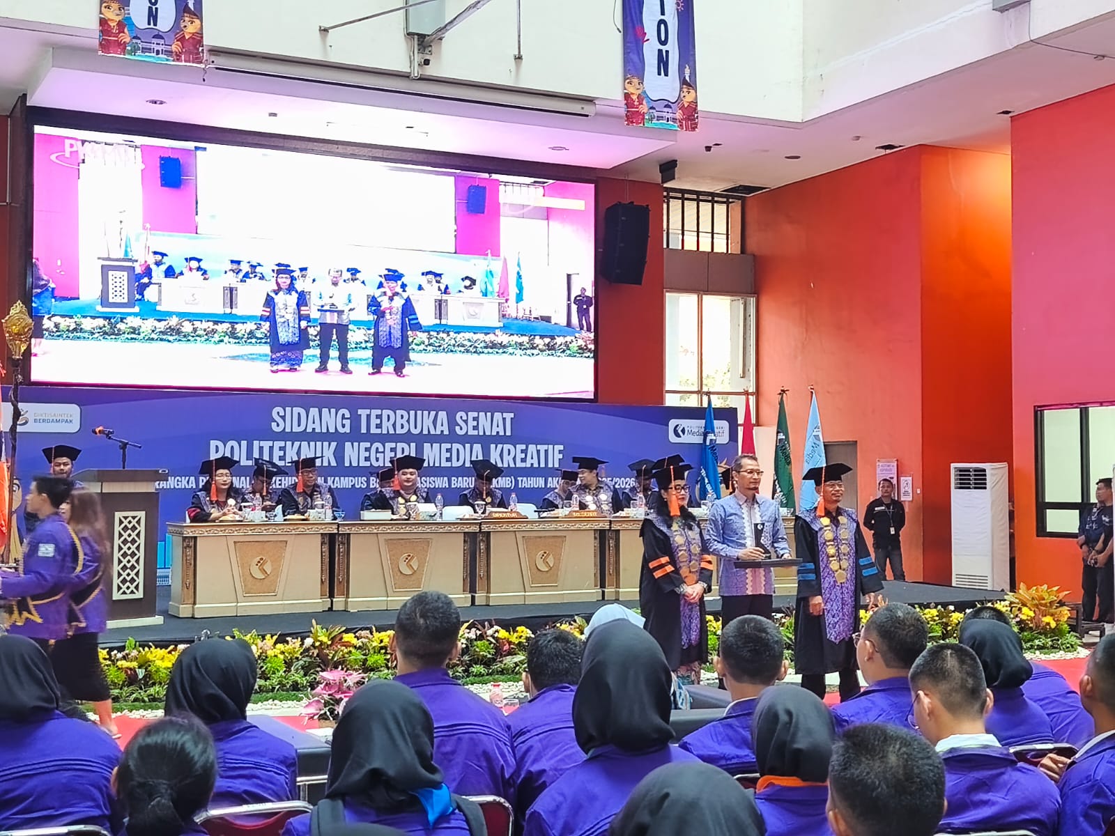Polimedia Sambut Mahasiswa Baru, Ingatkan Tantangan dan Berpikir Kritis ...