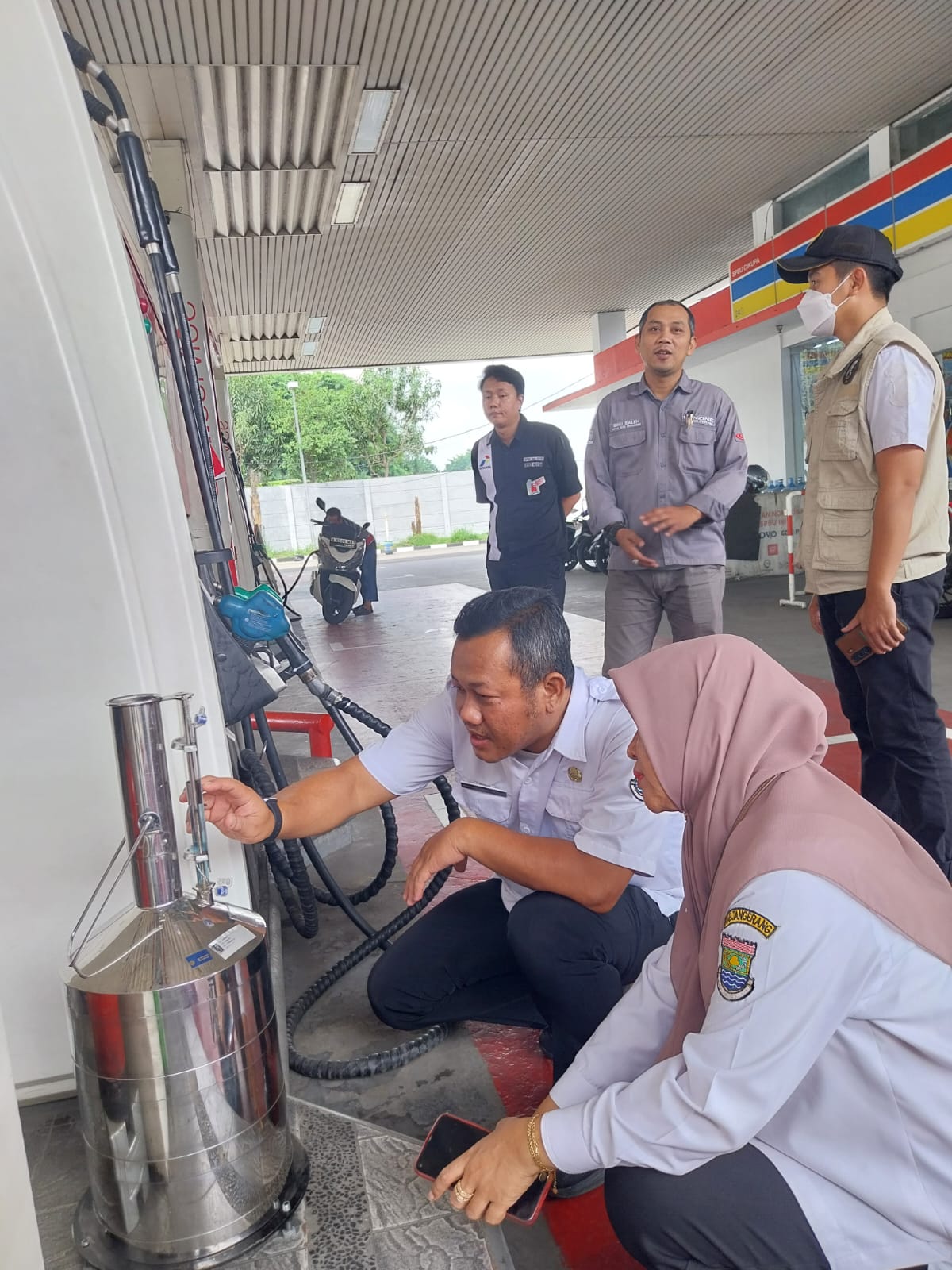 Disperindag Cek Alat Ukur SPBU di Tangerang Jelang Nataru 2025-2026 ...