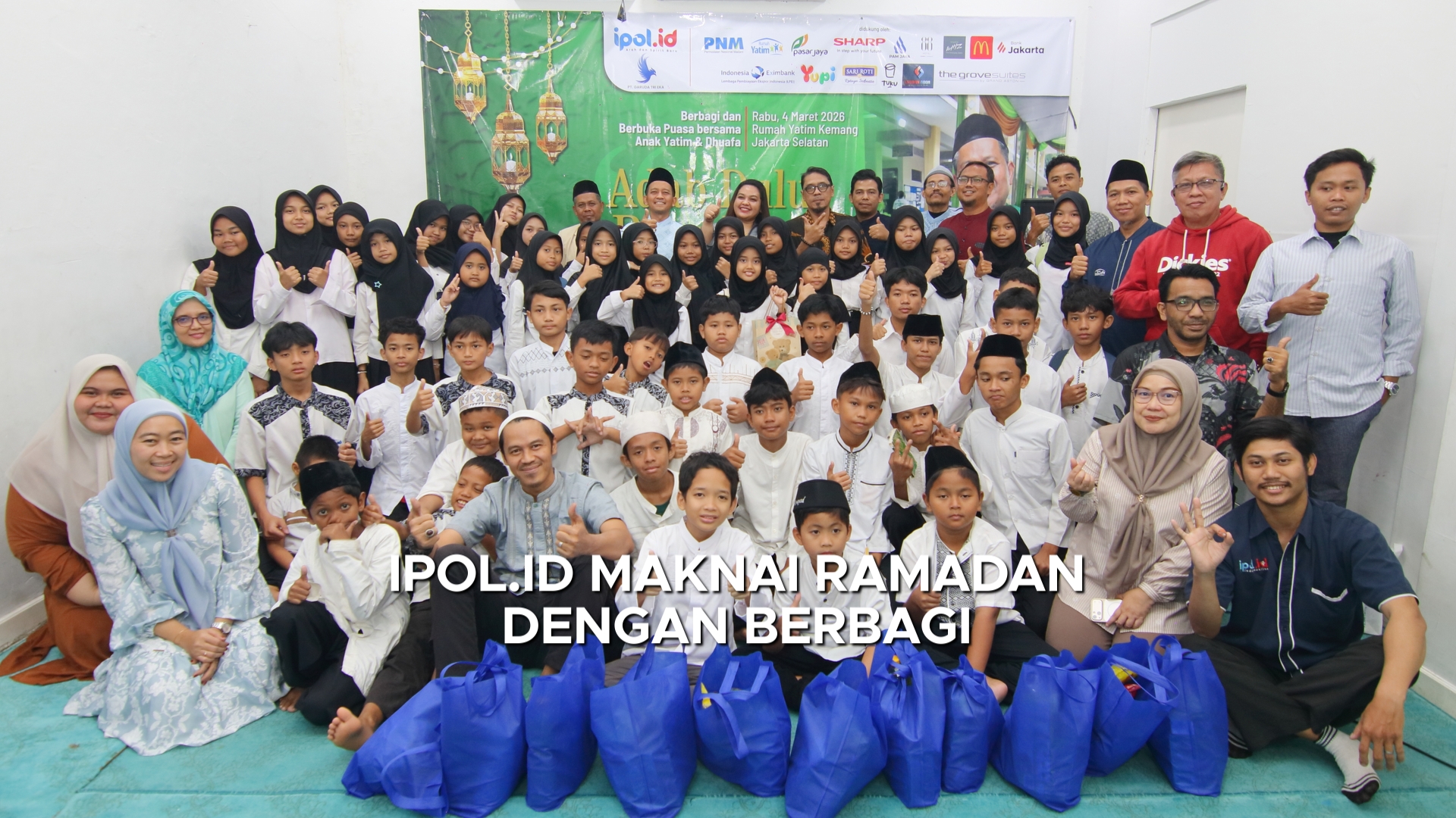 IPOL.ID Maknai Ramadan dengan Berbagi - Ipol.id