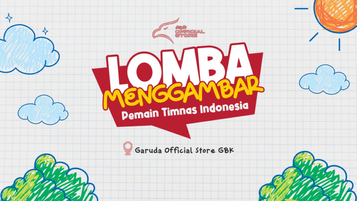 Ada Lomba Menggambar di Garuda Official Store GBK, Anak Berpeluang Jadi ...